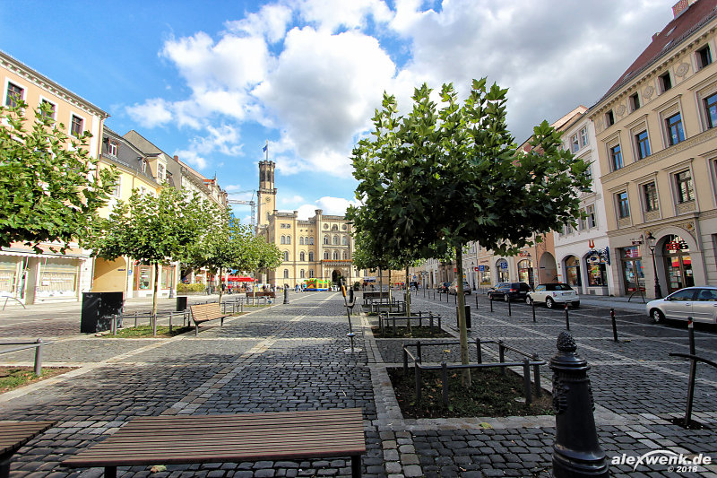 Blick vom Marktplatz aufs Rathaus - Alex Wenk Photography